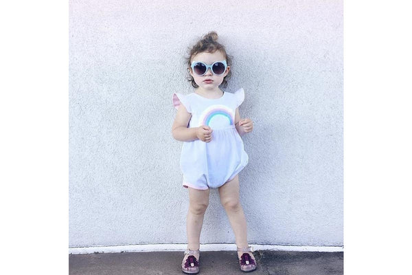 Mini Melissa Aranha Popsicle Clear Glitter/Purple – Kids Kicks
